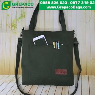 Túi canvas shopee, nguồn cung cấp sỉ túi vải canvas TPHCM